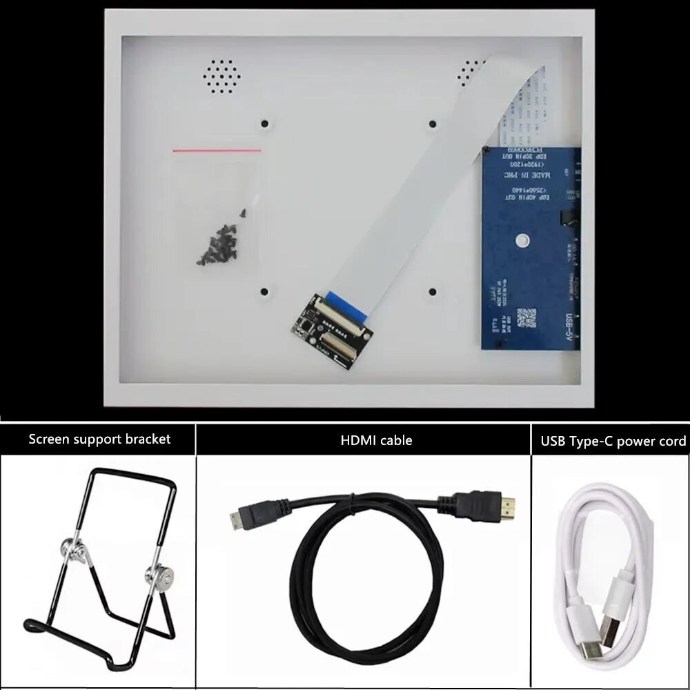 Готовый комплект для модификации экрана iPad 3/4 с металлическим корпусом 9.7-дюймовый дисплей 4:3, портативный монитор (ЖК-панель в комплект НЕ входит)