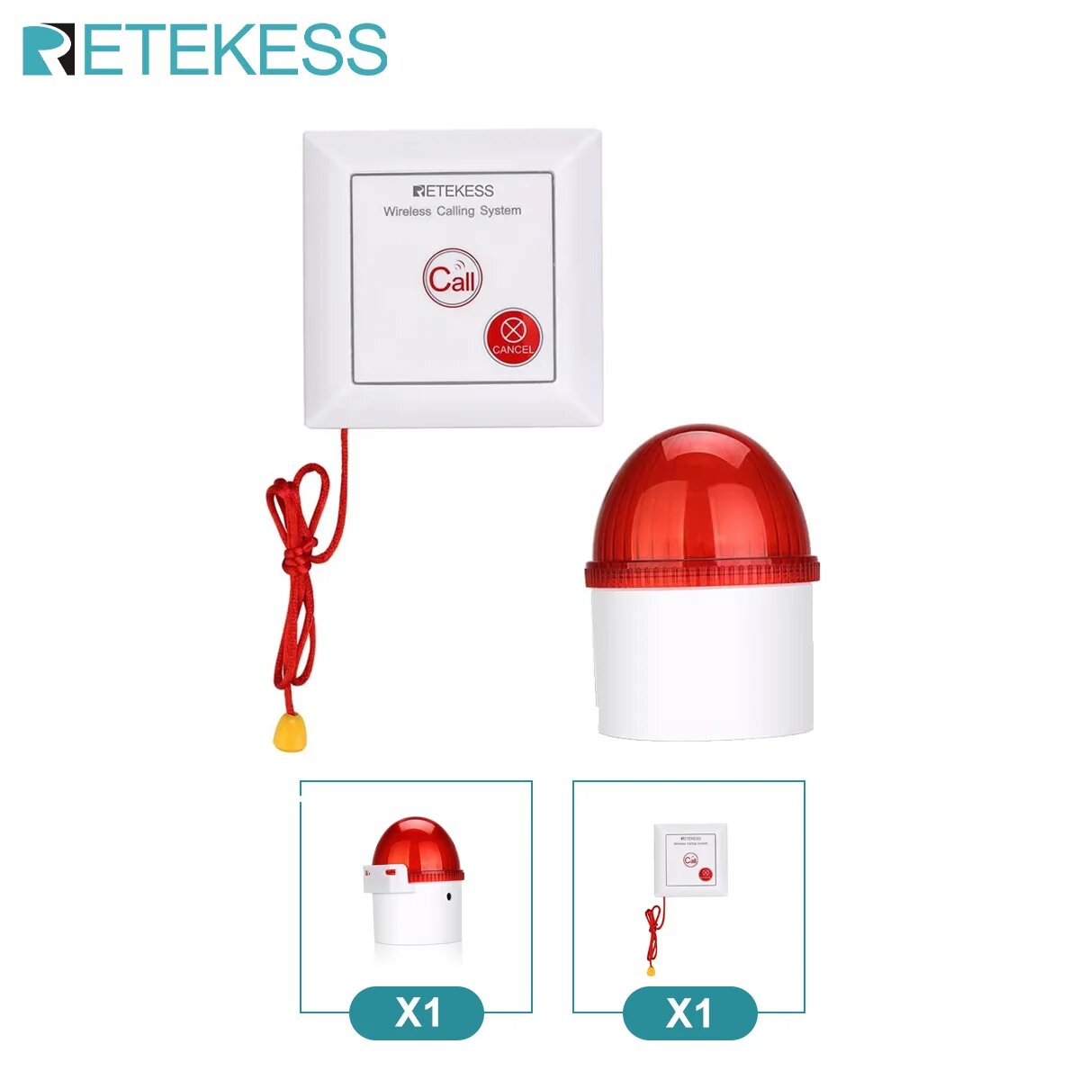 Retekess TH103 Стробоскопическая сирена, цвет 1-1