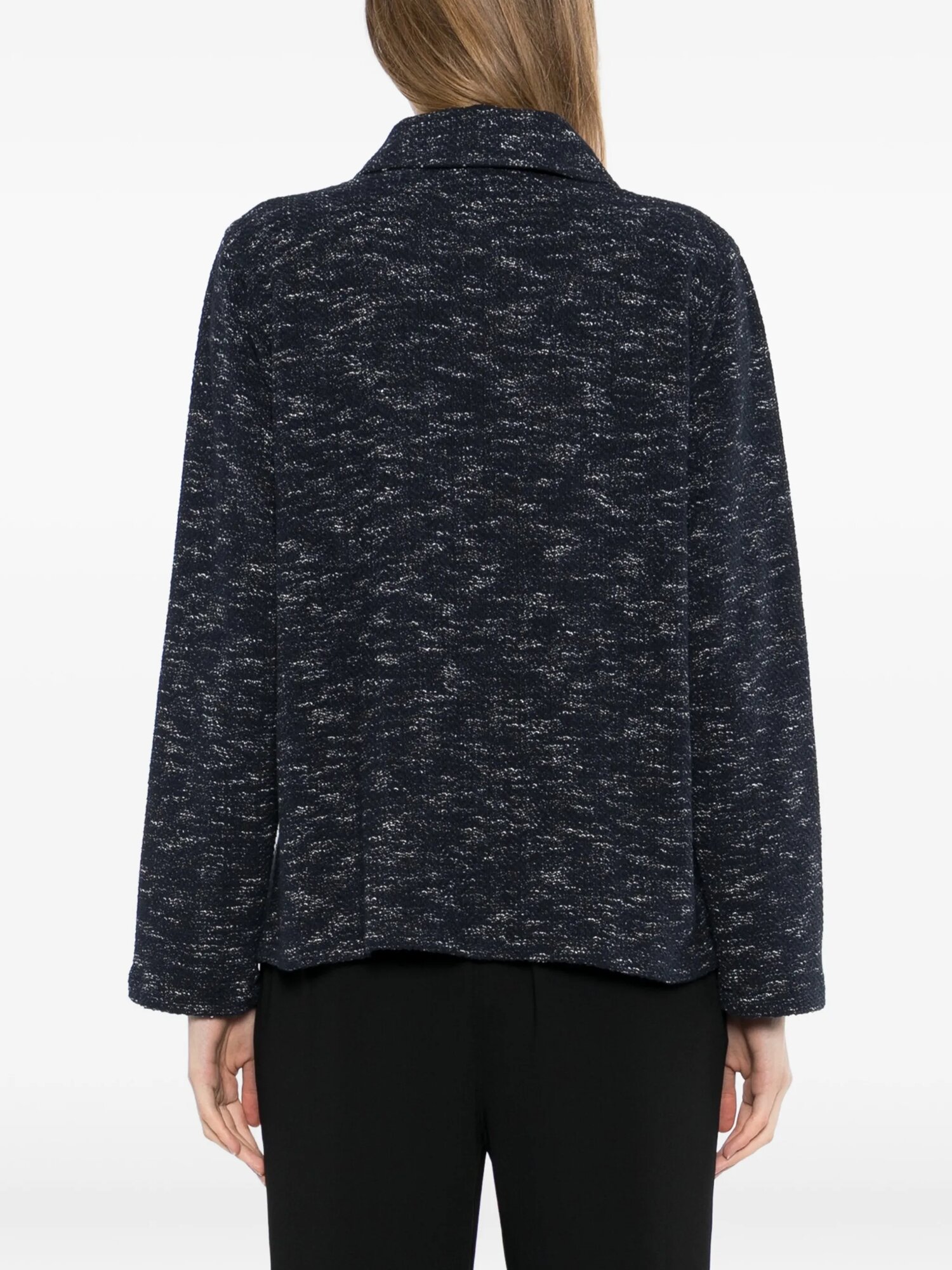 Куртка agnes b. Tweed jacket, размер 44, grey — фото 1