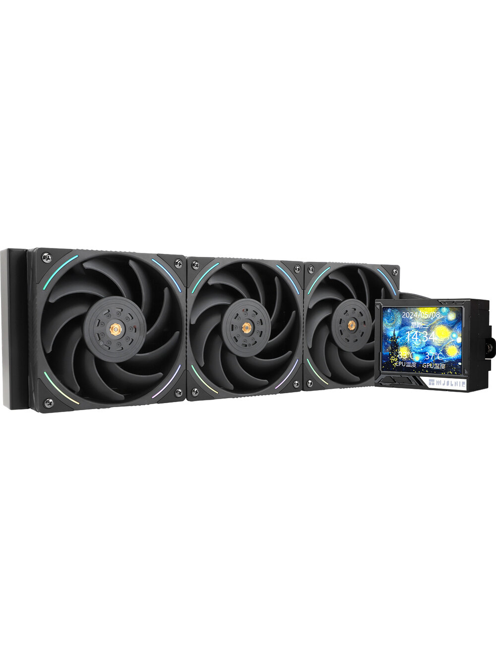Система жидкостного охлаждения THERMALRIGHT Mjolnir Vision 360 ARGB Black (M-VISION-360-BL-ARGB)