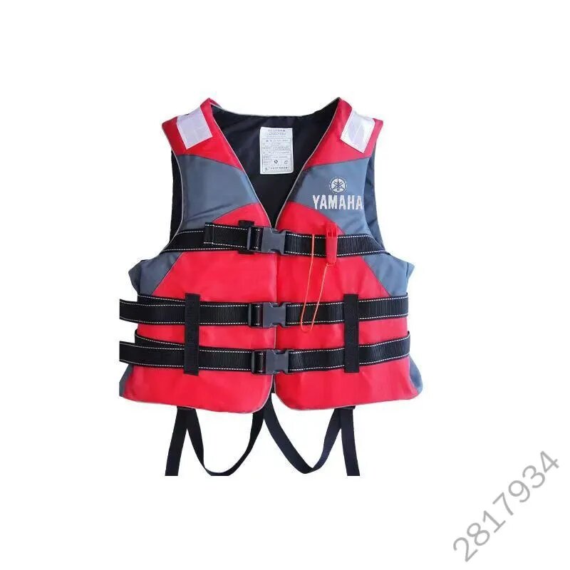 Спасательный жилет YAMAHA, размер: 12 (XXXL), красный, для взрослых, со светоотражающими элементами