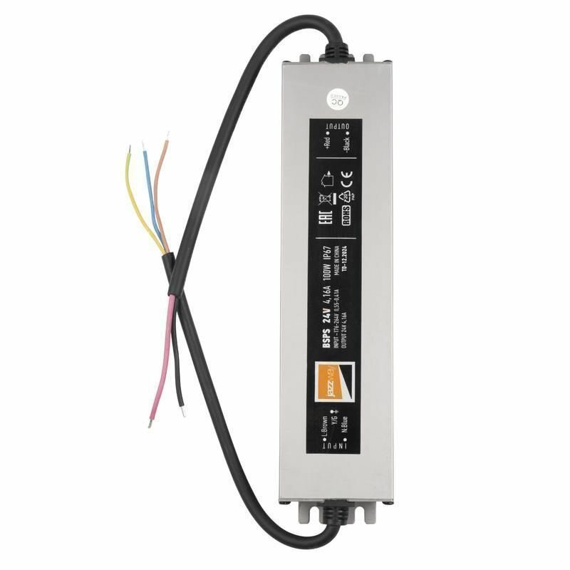 Драйвер для светодиодный ленты BSPS 24V 4,16A 100W IP67