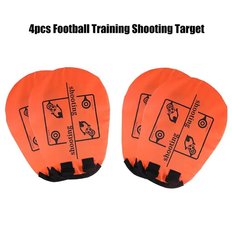 4 шт, футбольная тренировочная мишень для стрельбы, футбольные мишени, мишень для ворот, тренировочный набор для ворот, молодежная тренировочная сетка для свободного удара