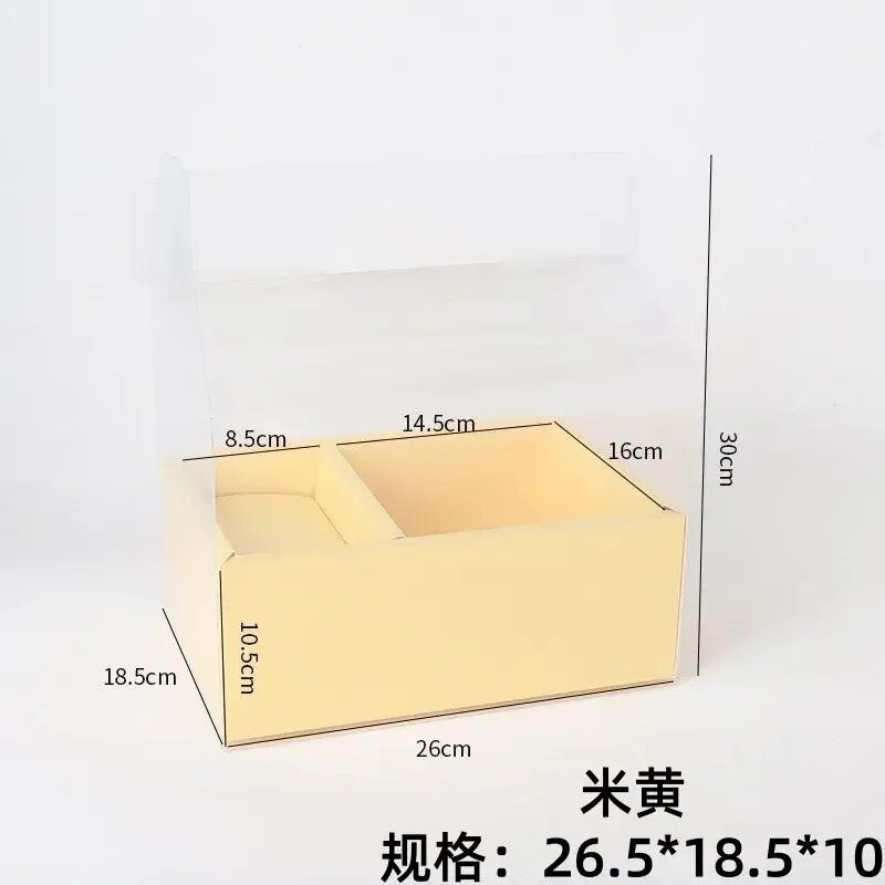 Портативная коробка для торта из ПВХ