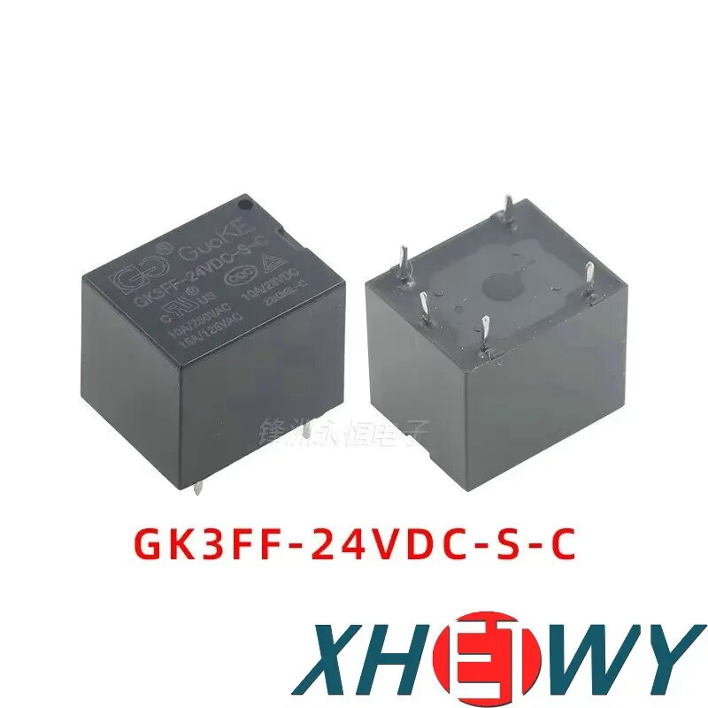 Реле GK3FF-5VDC 12VDC 24VDC-S-C