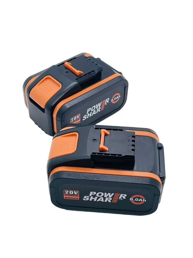 Аккумулятор для инструмента WORX 20V POWER SHARE 8.0Ah 2 батареи — фото 1