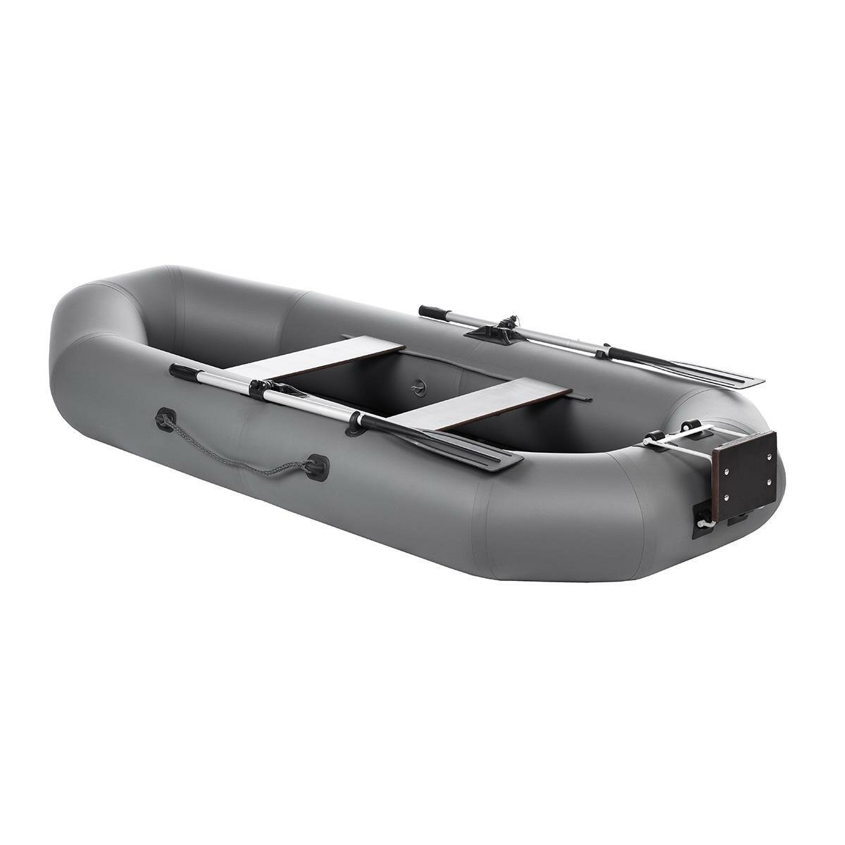 Лодка ПВХ Тонар Шкипер 280нт (серый)