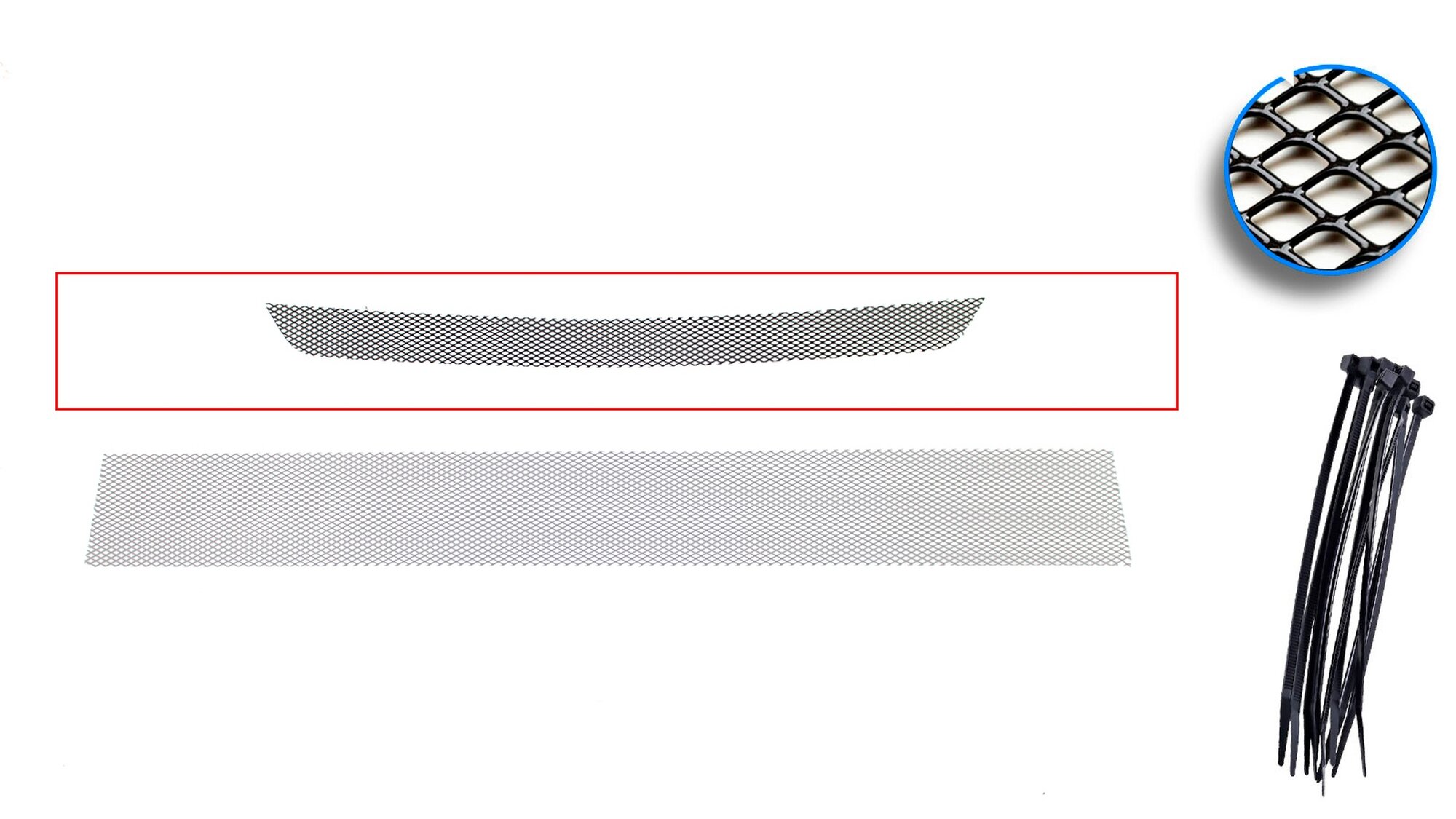 Защитная сетка радиатора для TOYOTA URBAN CRUISER 2009-2014 (I), верх, 1шт