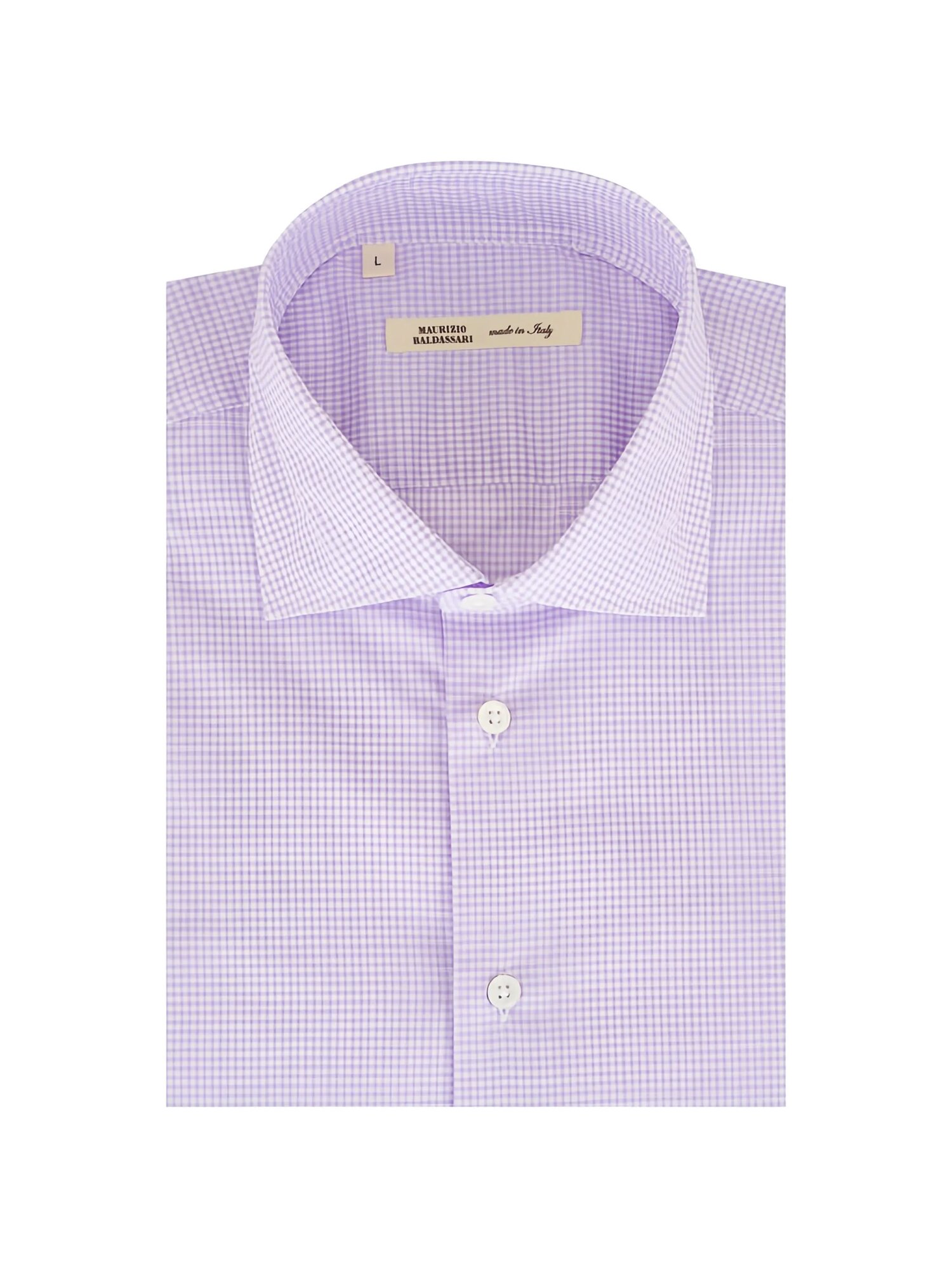 Рубашка Check-pattern cotton shirt
