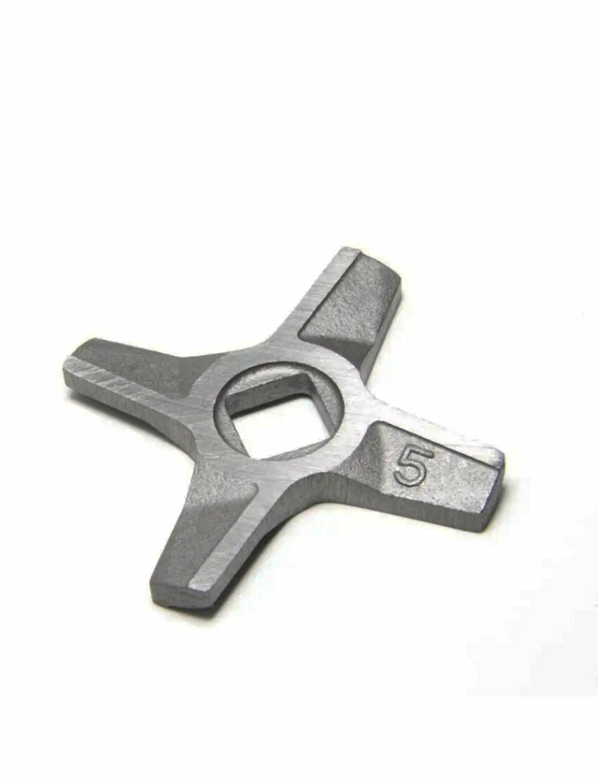 Нож двухсторонний для мясорубки Bosch MFW3640A/01, MFW3850B/01, 1 шт.