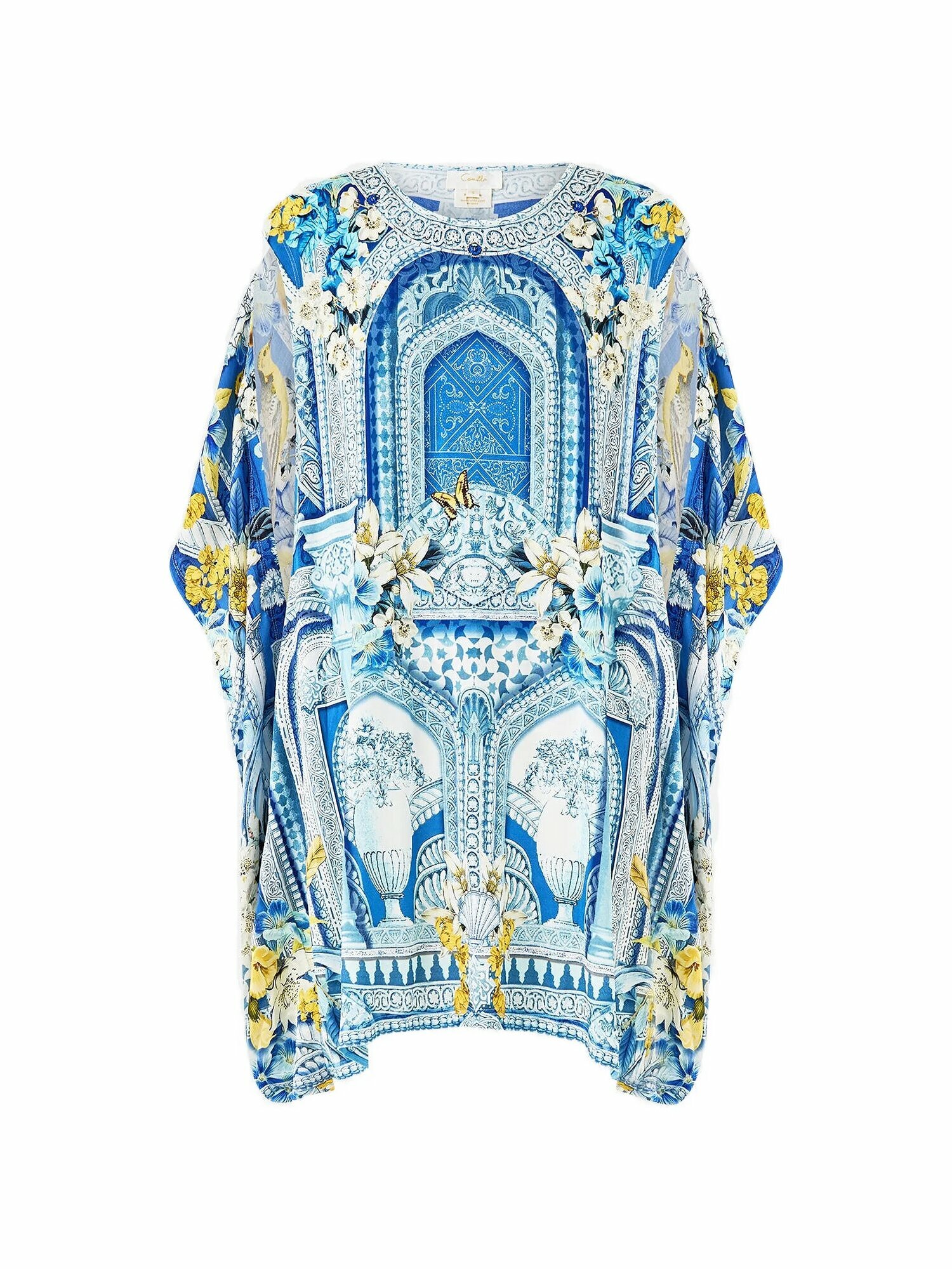 Топ Draped split-sleeves top