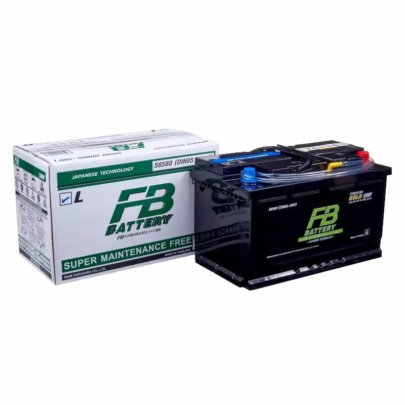 Аккумулятор FB Gold SMF DIN LN4 85 А. ч 800A (315х175х190) L4