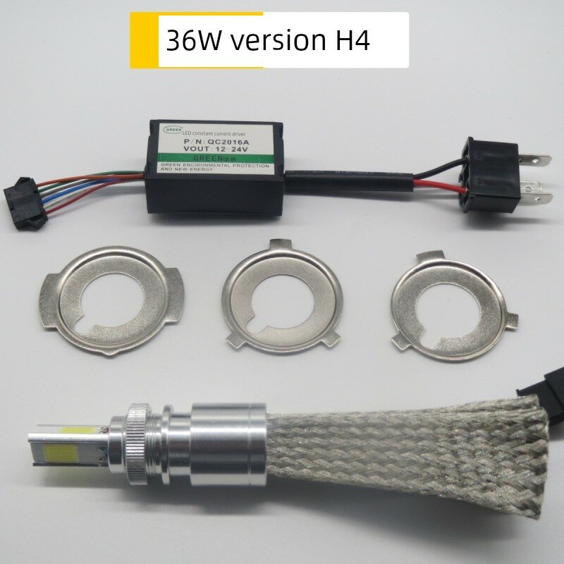 Суперяркая светодиодная лампа для мотоциклов и электромобилей, встроенная, с высокой интенсивностью, для дальнего и