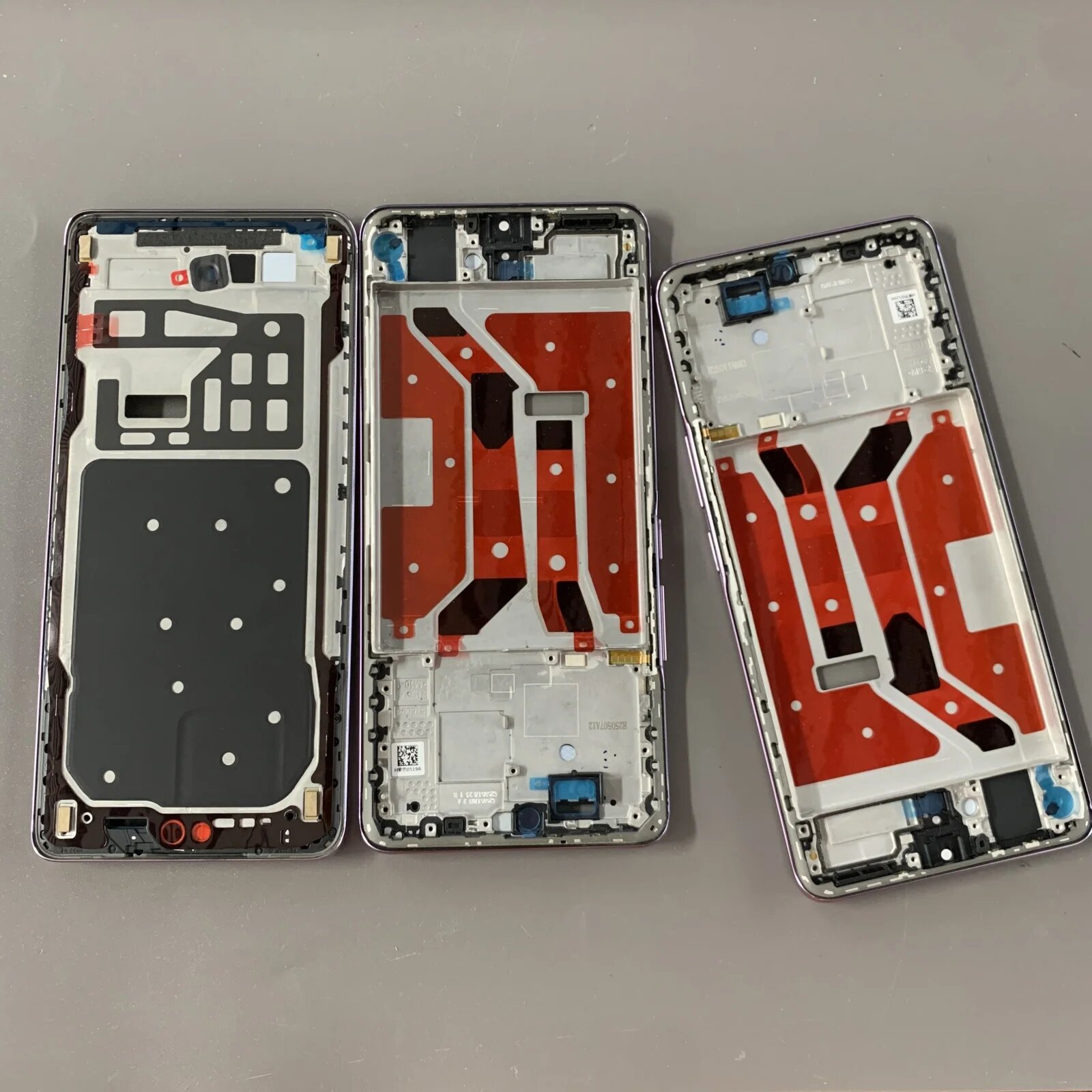 Для Huawei Honor X9c 5G ЖК-дисплей, передняя рамка, корпус, средняя рамка, замена телефона Purple