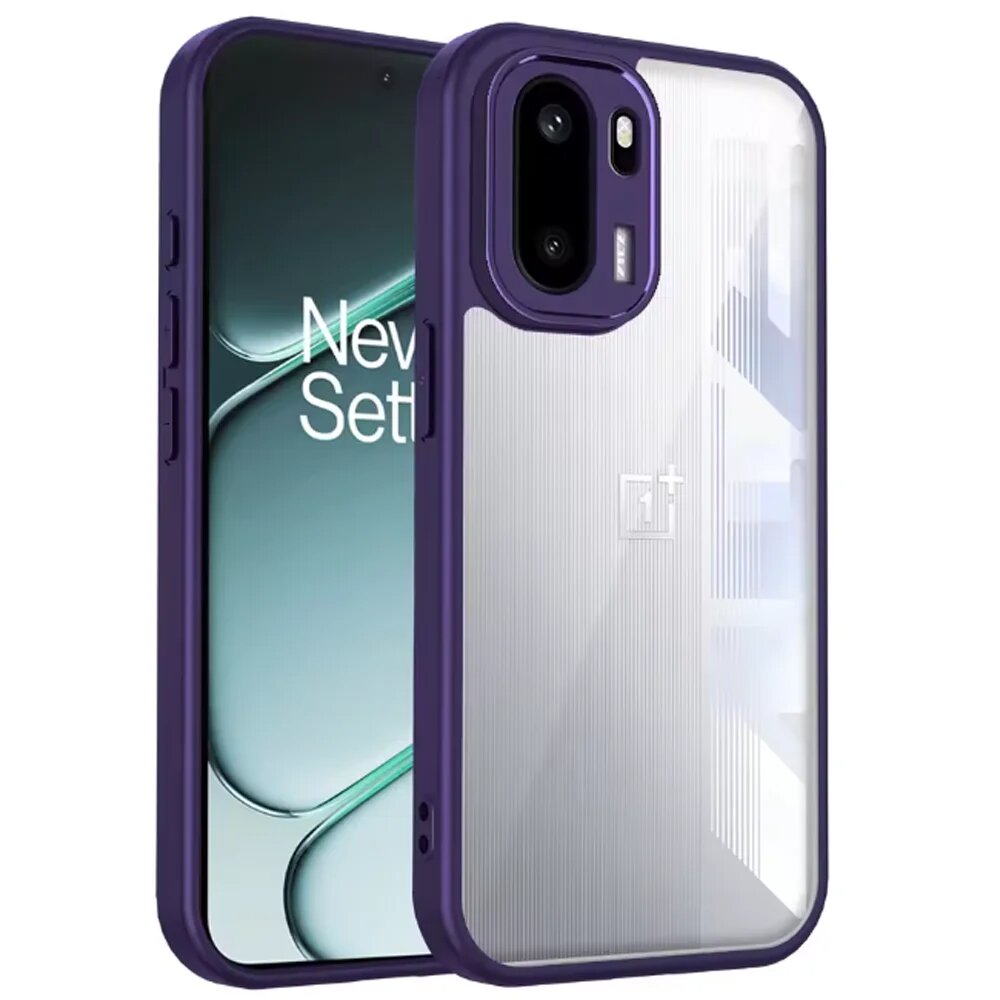 Чехол OnePlus Ace 6T, фиолетовый, матовый, силикон