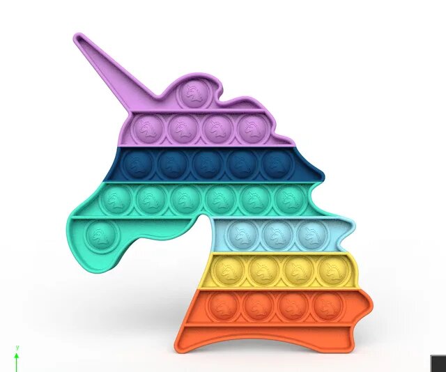 Игрушки для снятия стресса в форме животных, подходят для детей и взрослых, милые и модные, игрушки-пузырьки с кнопками для снятия стресса, подарки на день рождения для мальчиков и девочек.