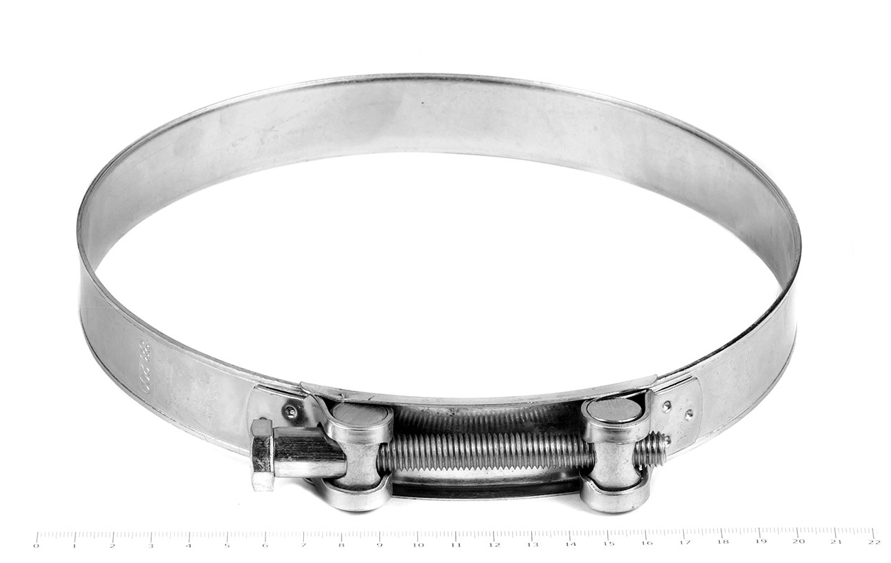 Хомут силовой 188-200 w1 (оцинк.)