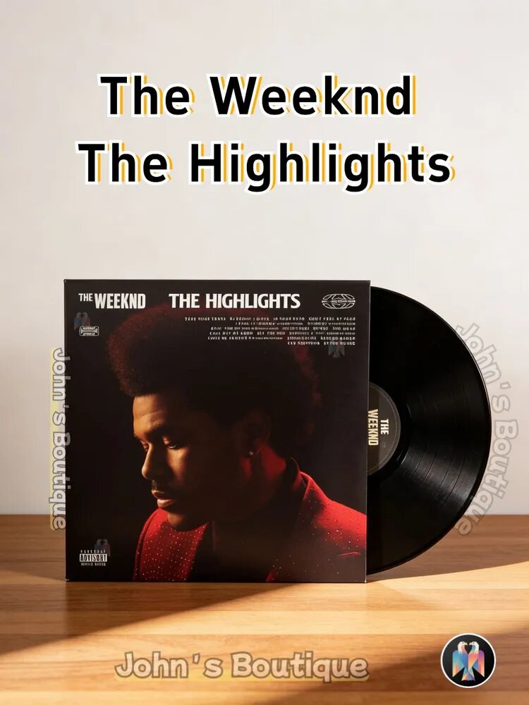 The WEEKND The Highlights 2LP Виниловая Пластинка 12 Дюймов Зарубежная поп-музыка