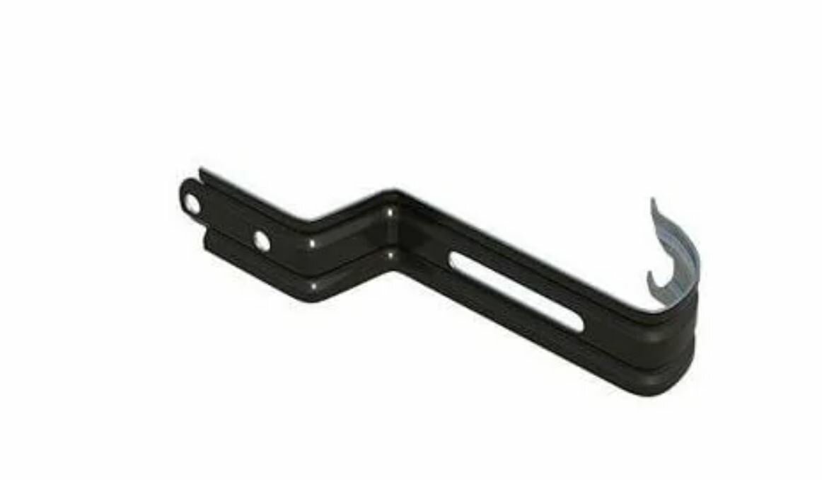 Зажим Цементно-песчаной коньковой черепицы BRAAS, цвет Черный