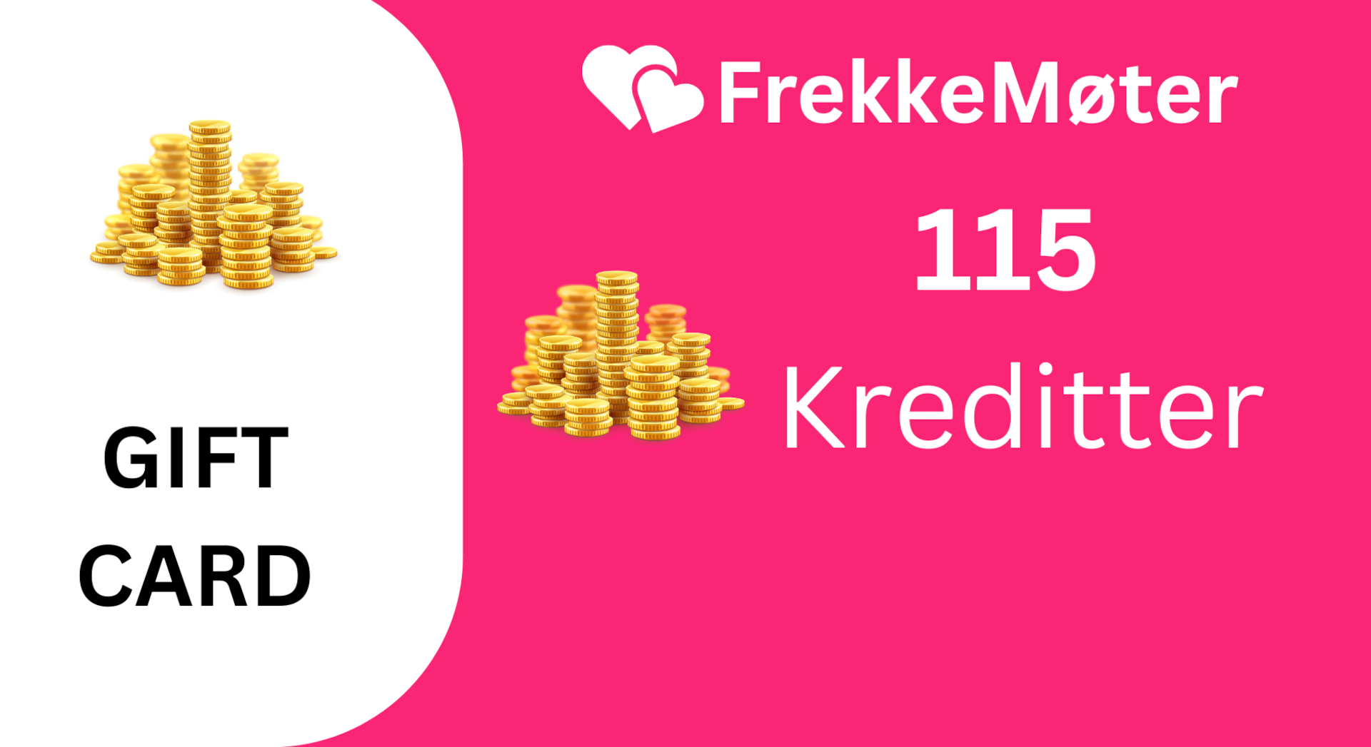 FrekkeMøter 115 Credits Подарочная карта • регион Весь мир