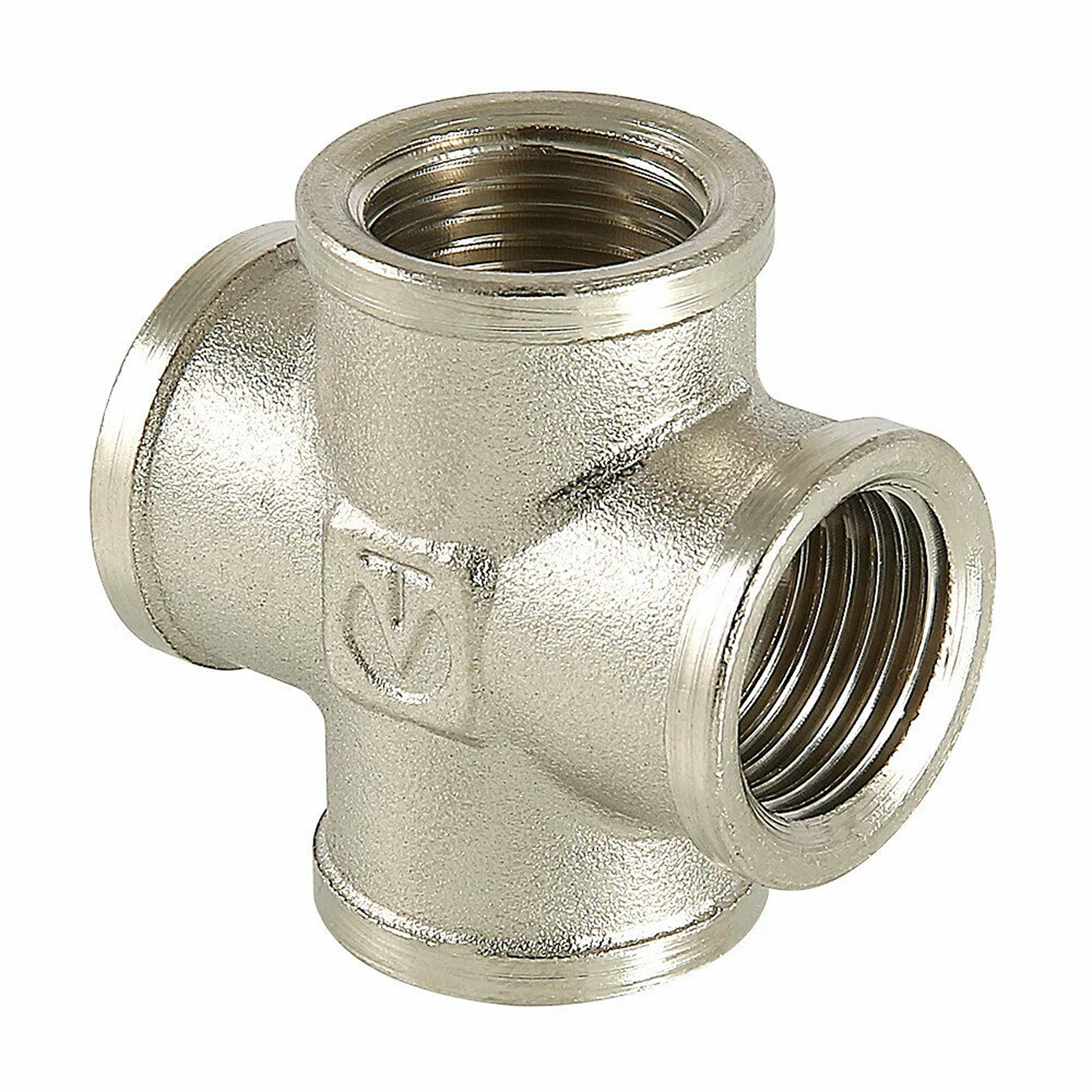 Крестовина VALTEC VTr.760. N.0005 , латунь, сантехническая, прямая, 3/4", 20мм