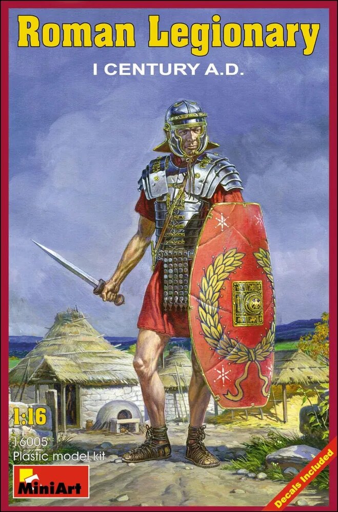 Эксклюзивный римский легион I века до нэ от MiniArt 16005