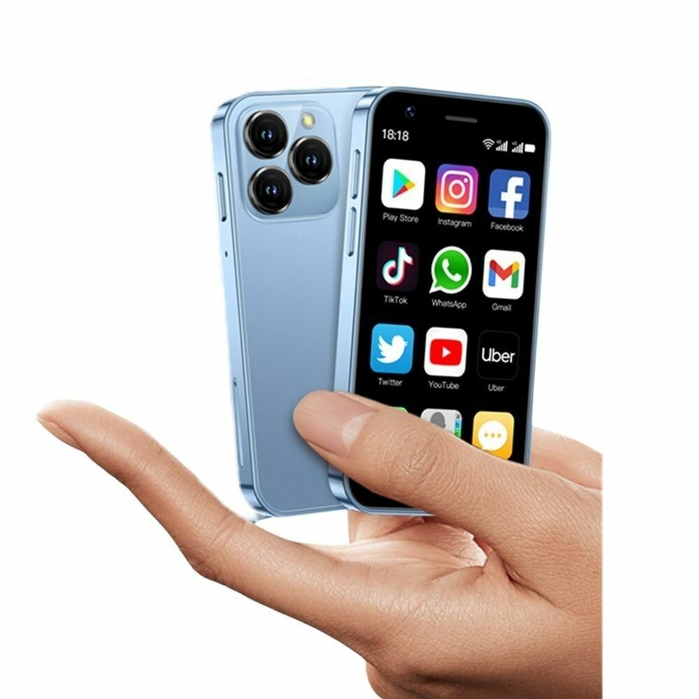 Мини-смартфон SOYES XS15 3 дюйма дисплей студент маленький мобильный телефон Android 8.1 2GB RAM 16GB ROM Dual SIM WiFi Bluetooth маленький сотовый телефон