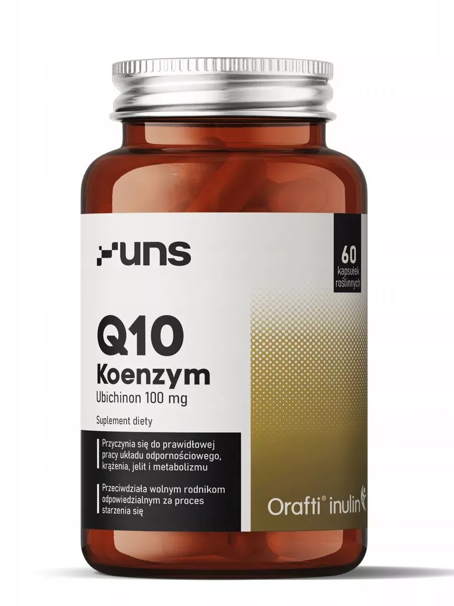 Coenzyme Коэнзим Q10 60 капсул, для повышения энергетического тонуса организма, бренд UNS