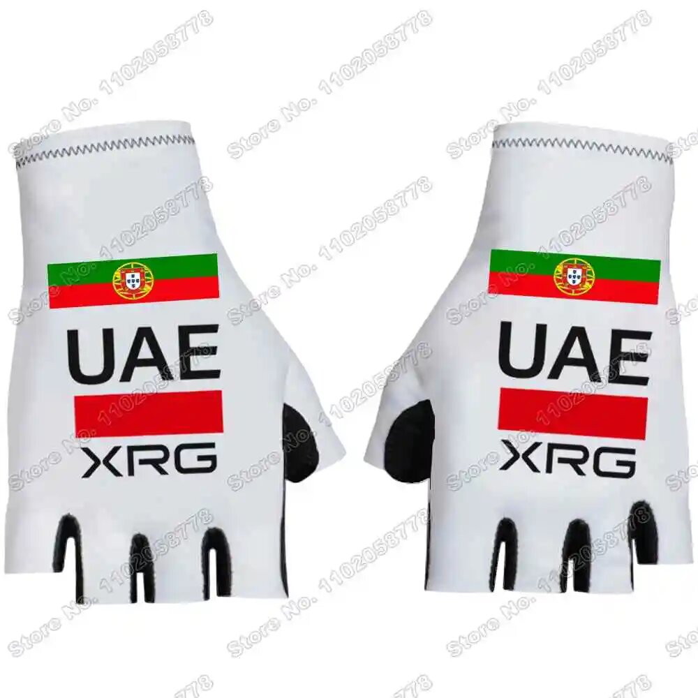 Велосипедные перчатки UAE белые XXL, цвет 13