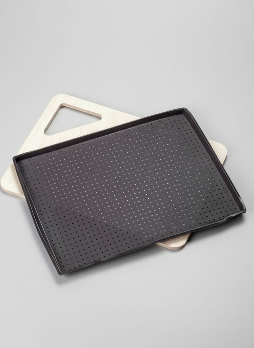 Перфорированный силиконовый коврик для выпечки, 30х38 см Mirus Group