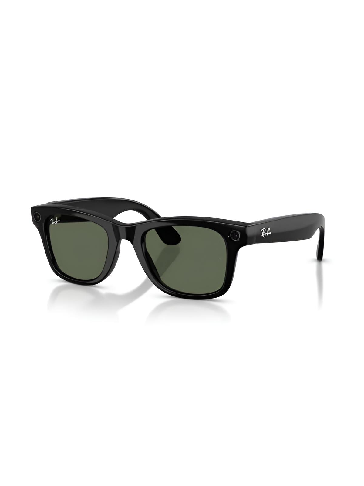 Умные очки Ray-Ban Wayfarer, Shiny Black/G-15 Green (150-50) gen 2