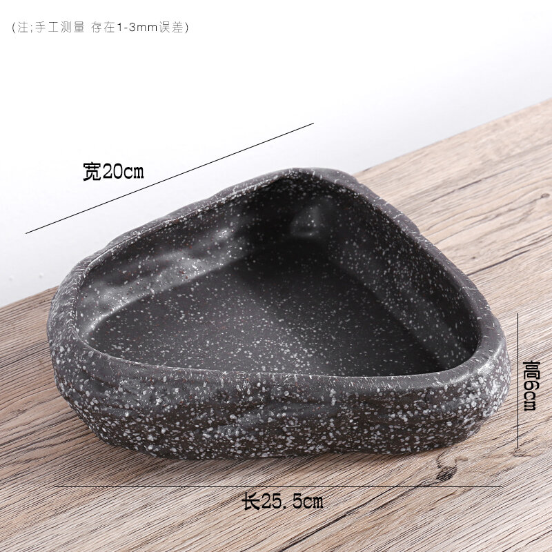 Бескоровая гидропонная культивация, медная монетная трава, кубковая лотос, водяная лилия, нарцисс в горшке, керамическая посуда, имитация камня, специальный горшок, очень большой размер