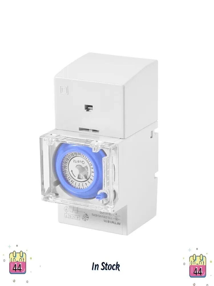 SUL181H Механический реле времени Электрический программируемый таймер 24-часовой переключатель таймера на DIN-рейку