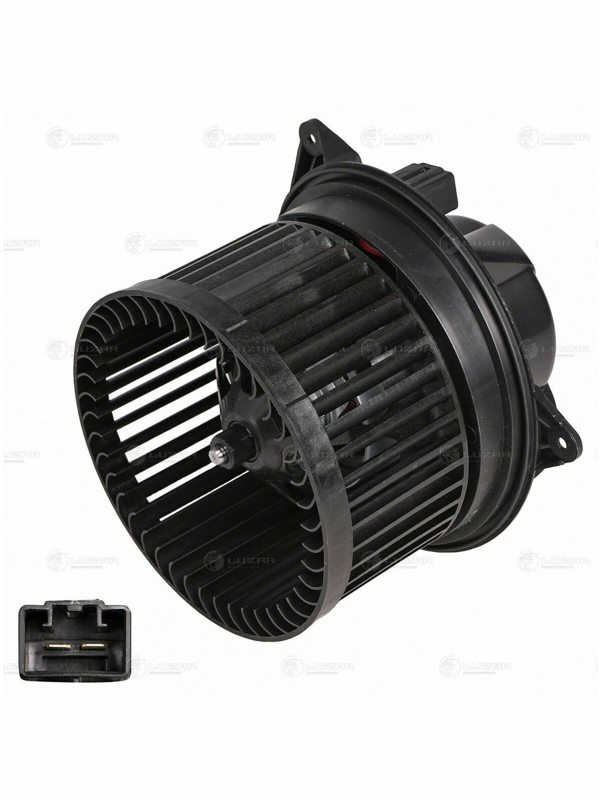 Электровентилятор отопителя (auto A/C) LUZAR LFH1037 для а/м Ford Focus I, Mondeo III / Форд Мондео, Фокус
