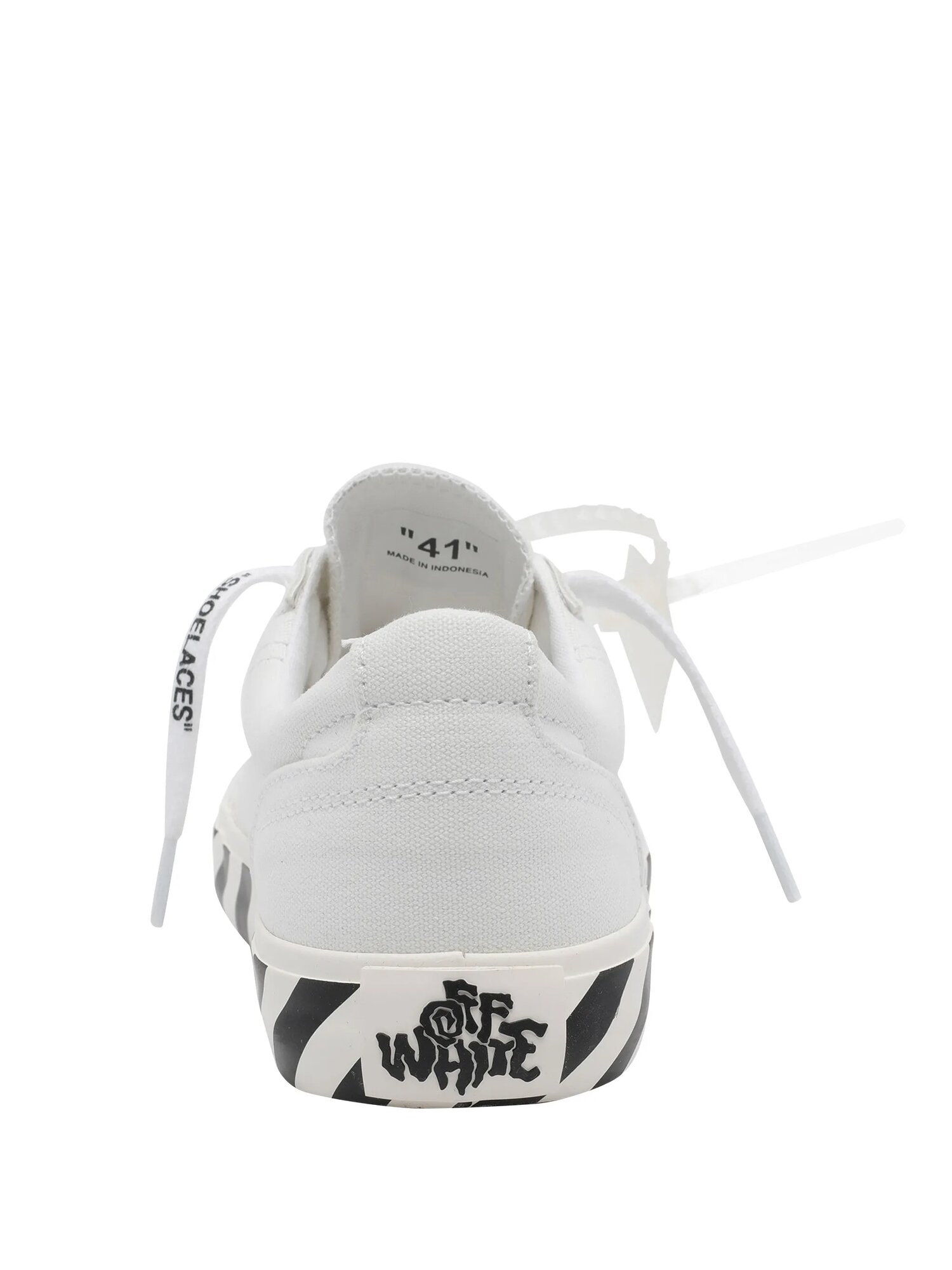 Кроссовки Off-White Vulcanized, размер 42, бежевый/белый — фото 1