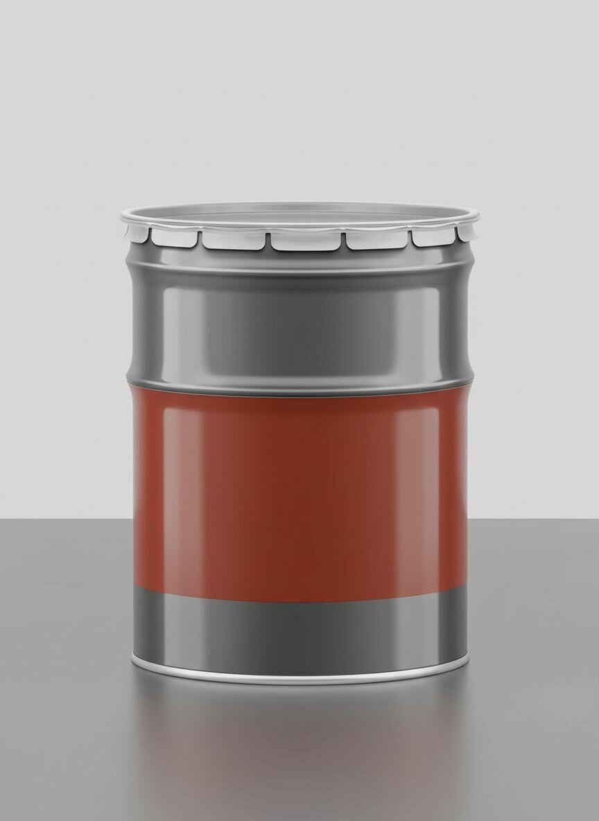 Краска по металлу масляная MA-15 сурик 20 кг Царицынские краски