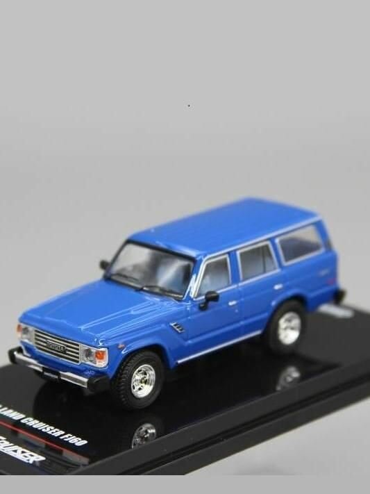 Машинка INNO 1/64 Toyota Land Cruiser FJ60 Die-cast Alloy Car Model Collection Gift