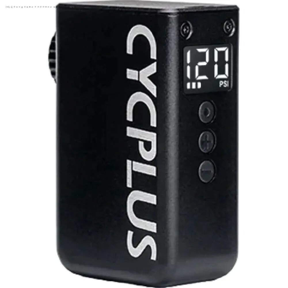 Cycplus AS2 Pro Портативный электрический насос для надувки шин. Максимальное давление 120 PSI, черный