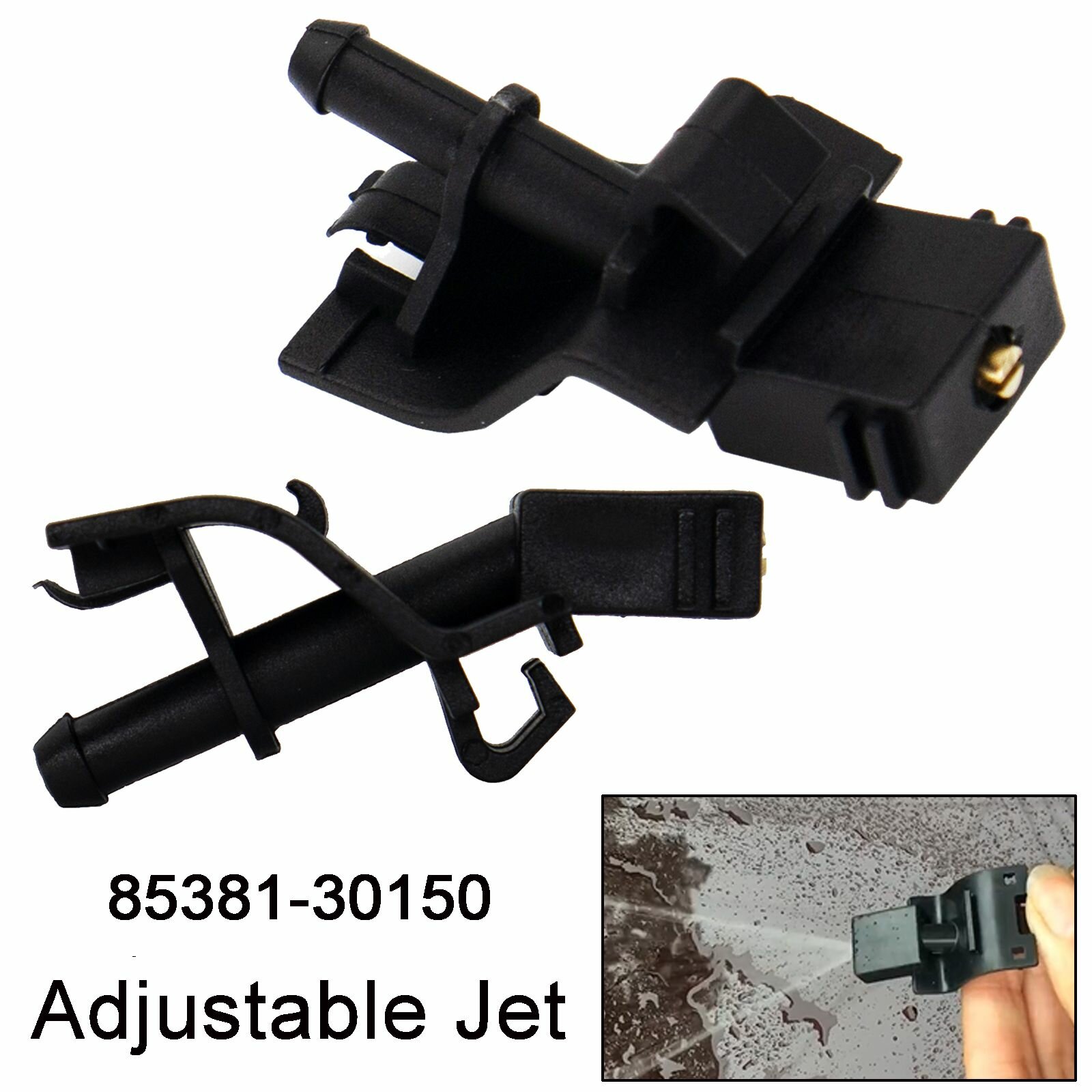 Форсунка омывателя лобового стекла для Toyota и Lexus (OE 85381-30150) — замена для Matrix, Camry, RAV4, Highlander, Venza