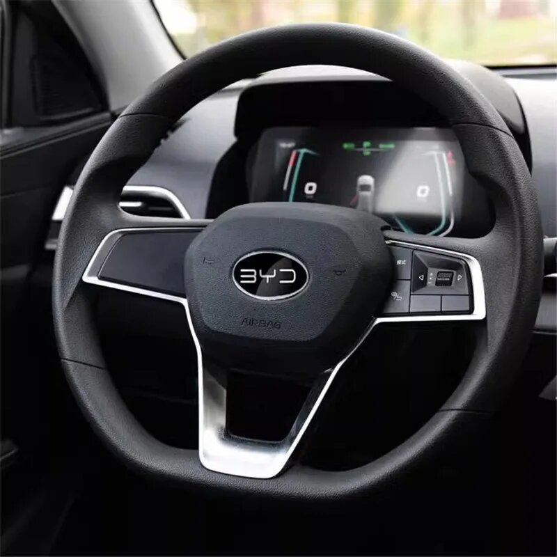 Для BYD F3 F6 S6 S7 F0 E2 Tang Ступица рулевого колеса логотип наклейка steering BYD 1pc