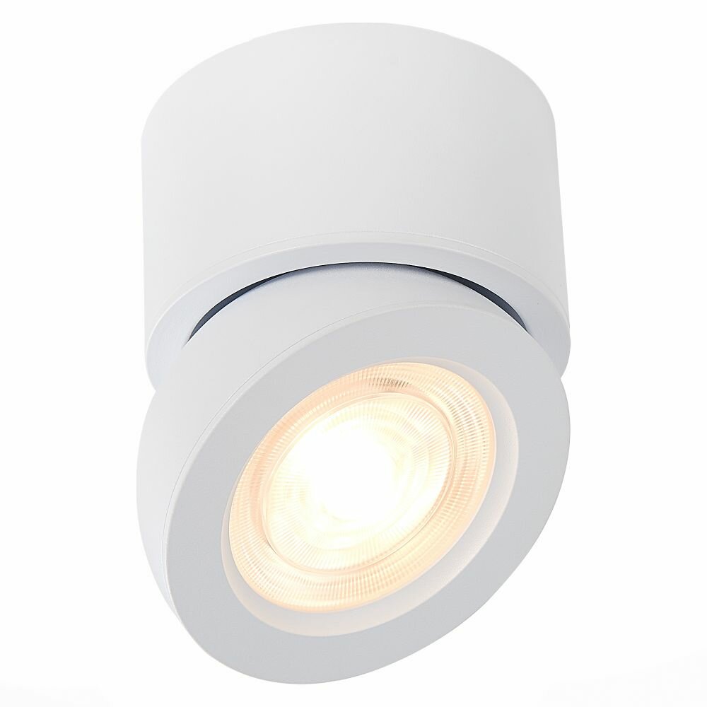 ST654.542.10 ST-Luce Светильник потолочный Белый LED 1*10W 4000K 850Lm Ra>90 38° IP20 D95xH96 180-240V.