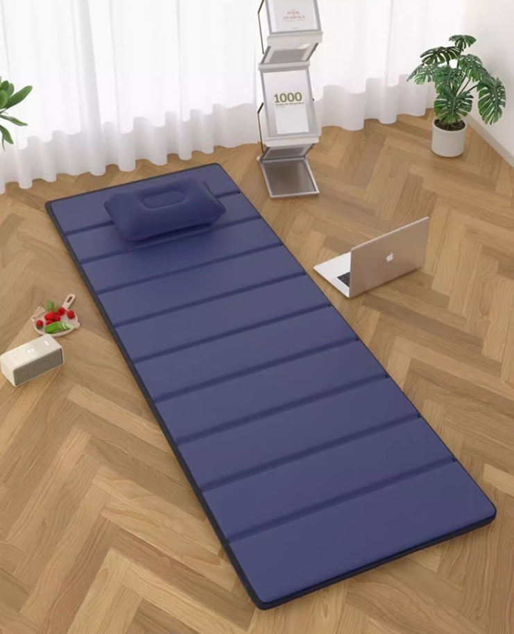 Складной коврик для сна, однолестный, влагостойкий, для офиса и пикника, 180cm×80cm× 3cm.
