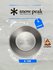 Snow Peak E-104 Миска походная титановая для кемпинга, 310 мл, серого цвета