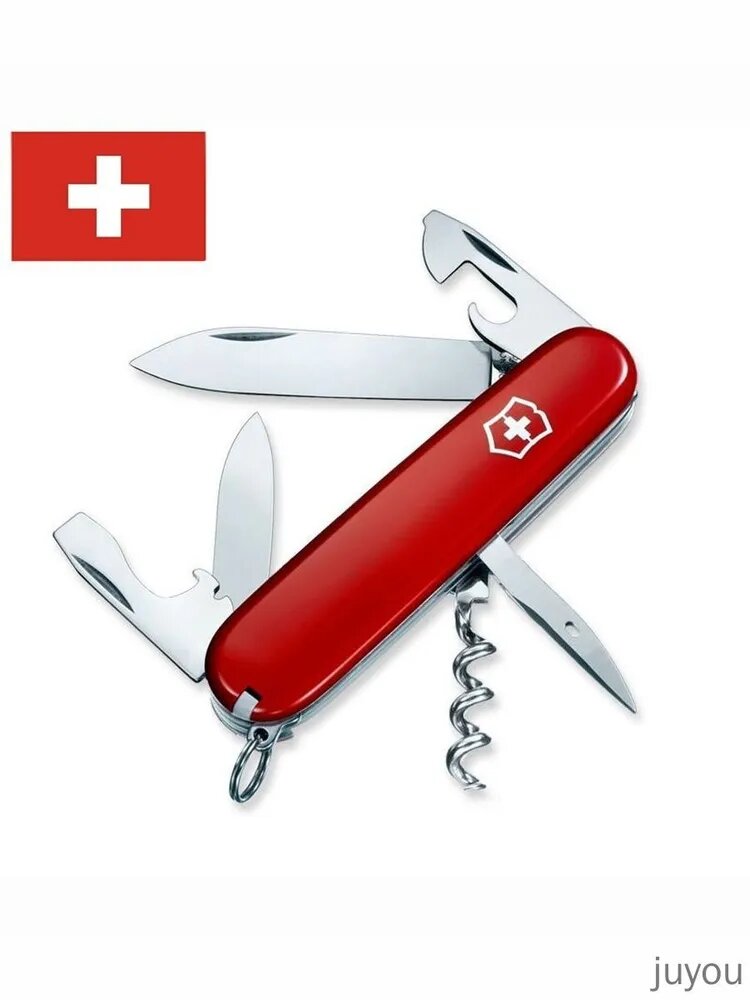 91mm Victorinox Spartan складной нож SAK 1.3603 G Функции инструмент для туризма
