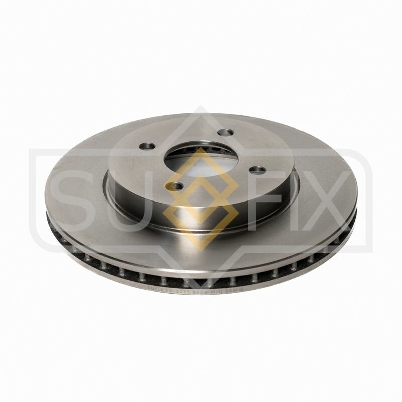 SUFIX Диск тормозной (260x22) передний для NISSAN Micra(K12) 1.2 03> Tiida 1.5-1.8 05> AD(Y12) 1.6 08> Bluebird Sylphy(G11) 1.5-2.0 05> Cube(Z11 Z12) 1.4-1.5 03>