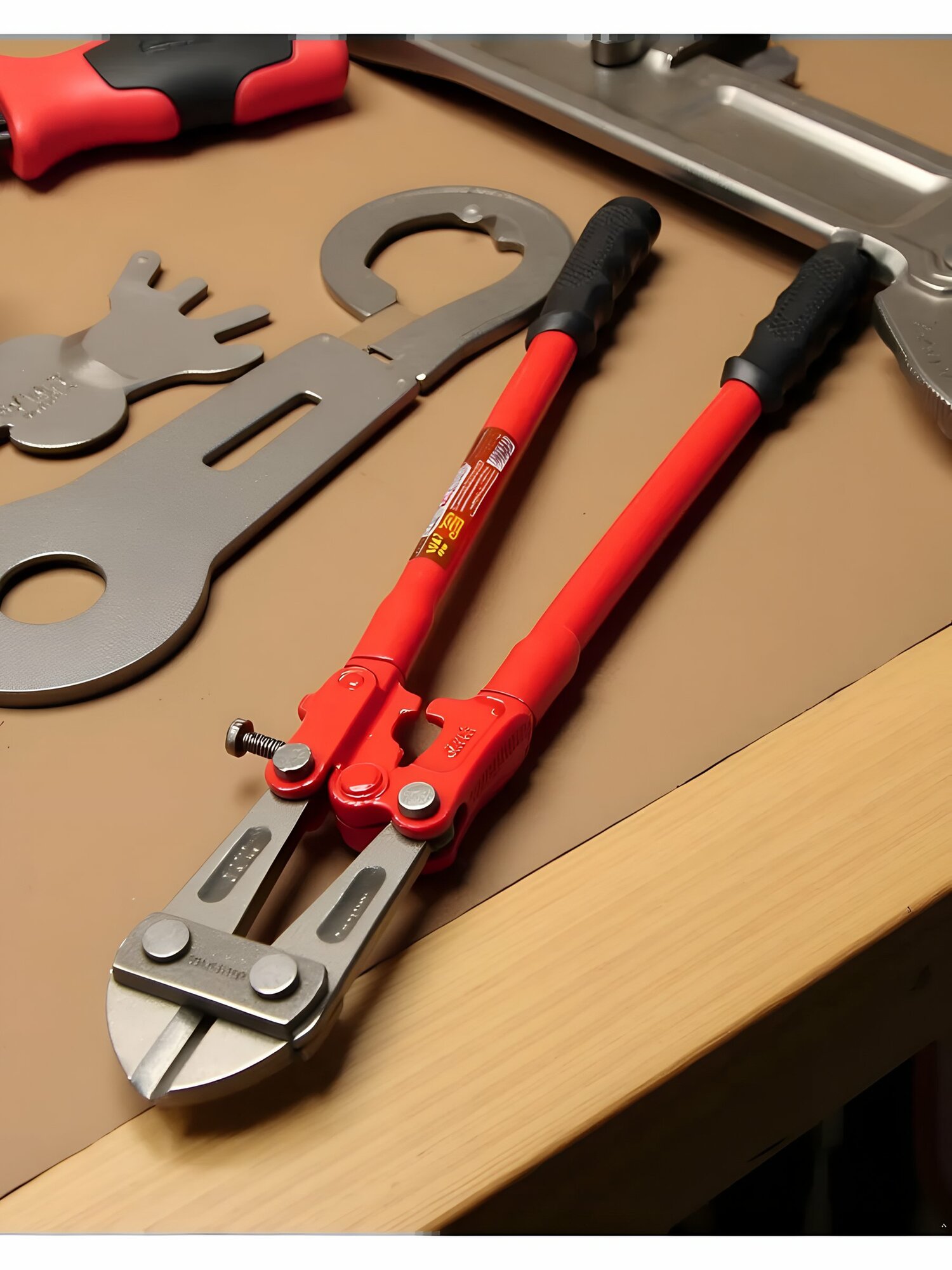 Болторез Bartex 60 см 24 дюйма, Китай, прорезиненные ручки, усиленный