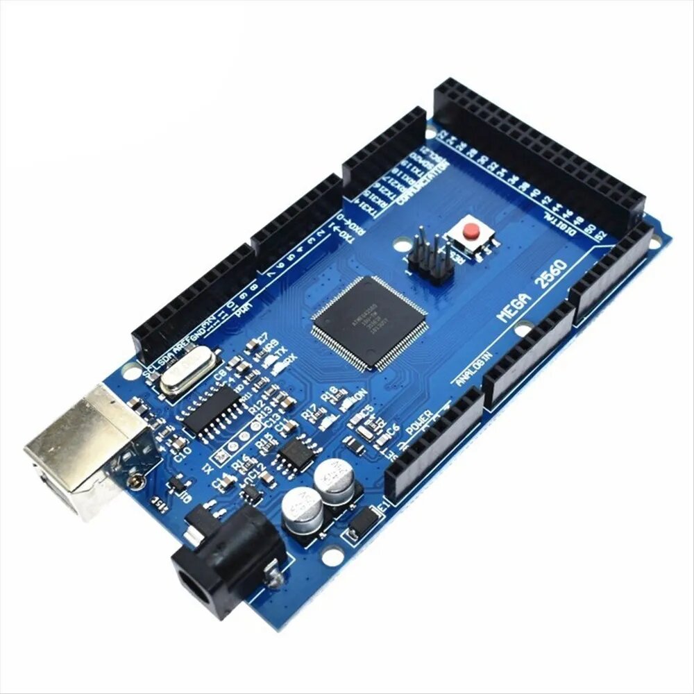 Плата MEGA2560 R3 ATmega2560-16AU CH340G Для Arduino