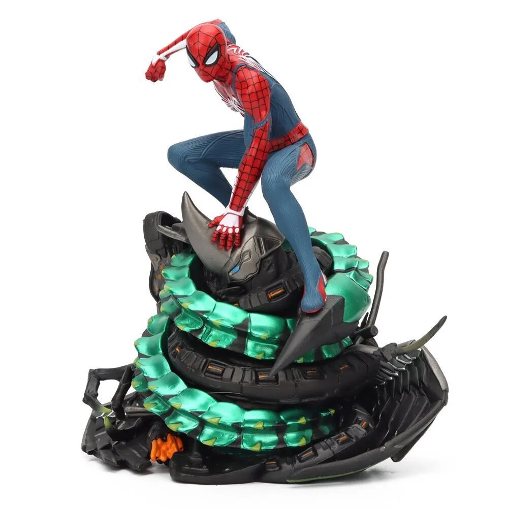 Мстители/пс4 человек паук фигура 19cm Фигурка Спайдермена для фанатов Marvel