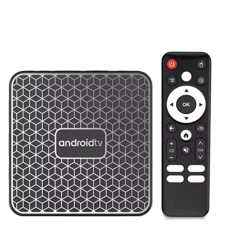 Смарт ТВ-Приставка Для Android 14 Bluetooth 5.4 Wifi6 8K Ultra Вилка ЕС