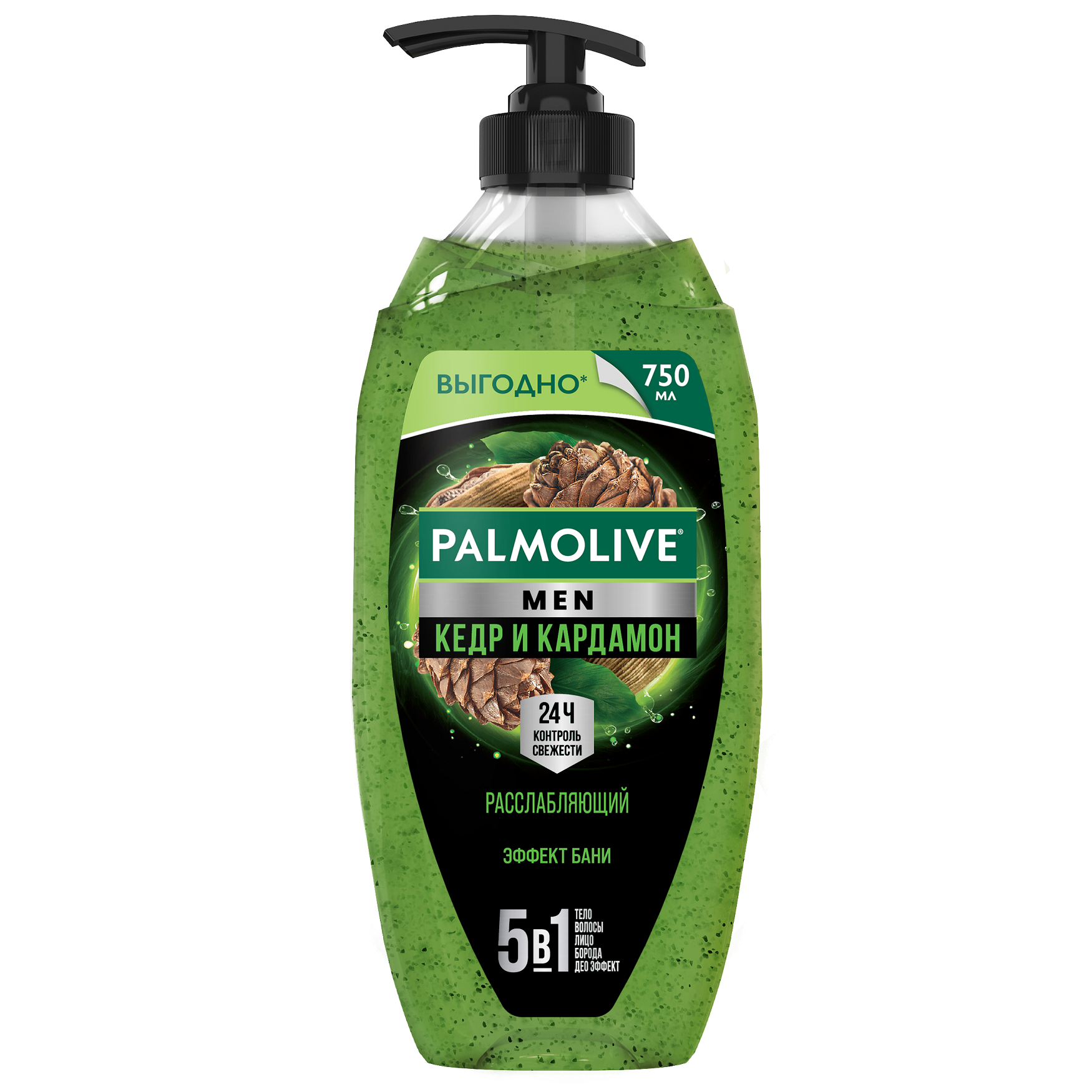 Душ-гель Palmolive For Men Кедр и Кардамон (расслабляющий), 750 мл